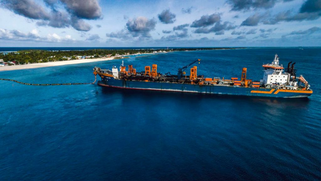 Van Oord awarded land reclamation project in the Maldives | Van Oord