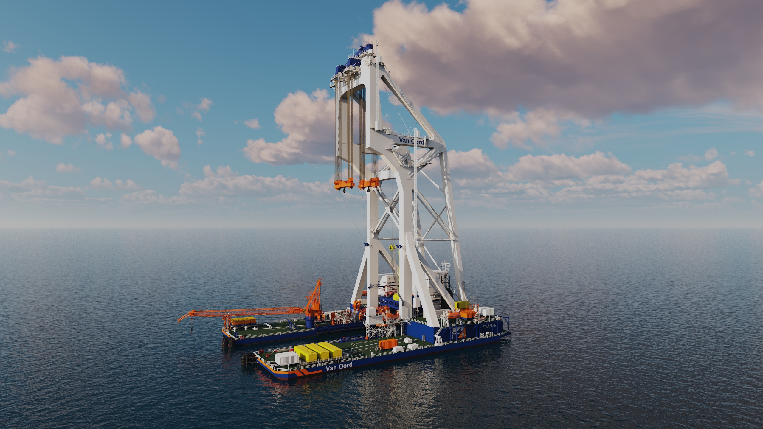 Major upgrade for Van Oord’s heavy lift installation vessel Svanen ...