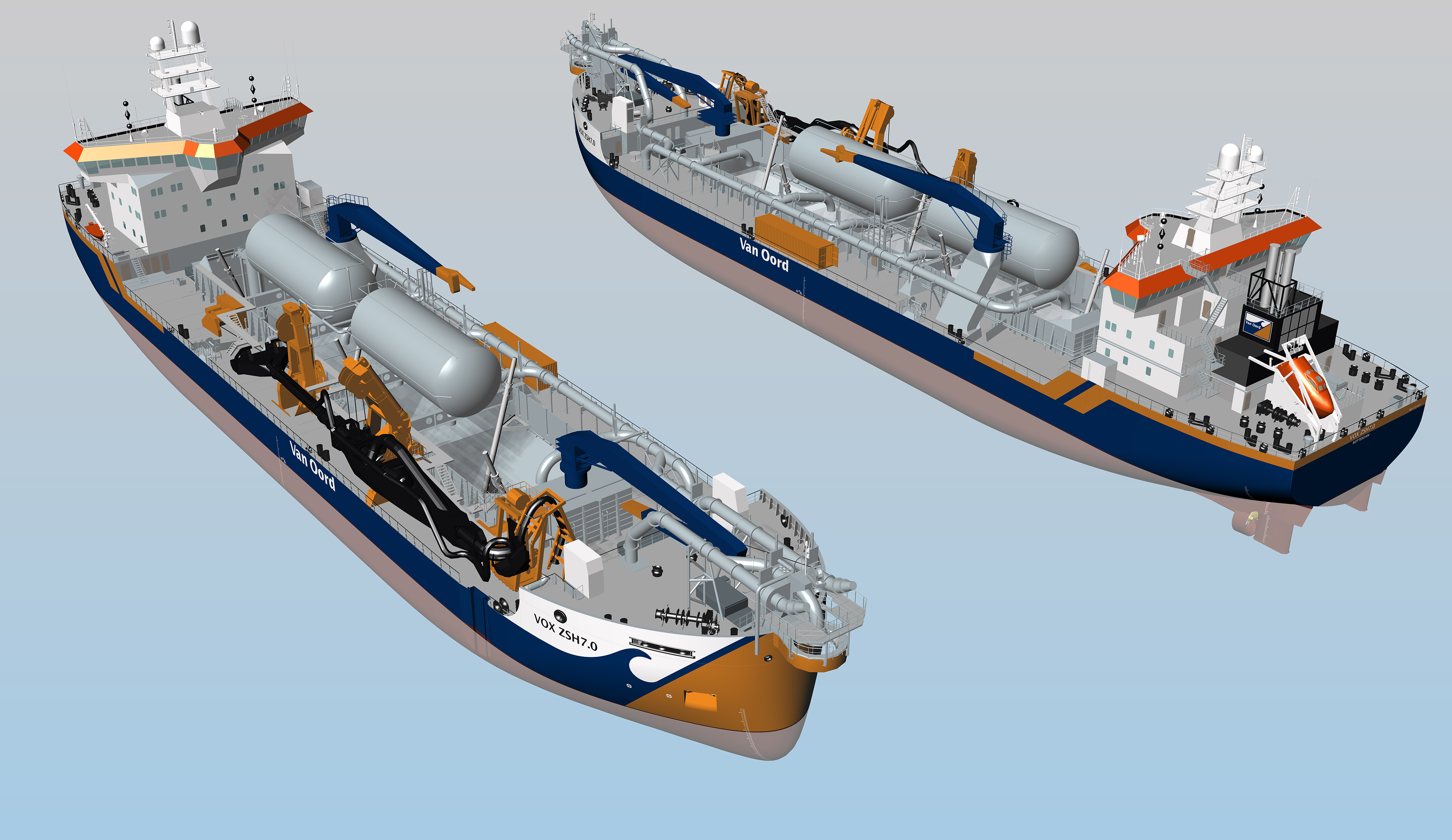 Van Oord adds two new LNG vessels to dredging fleet | Van Oord