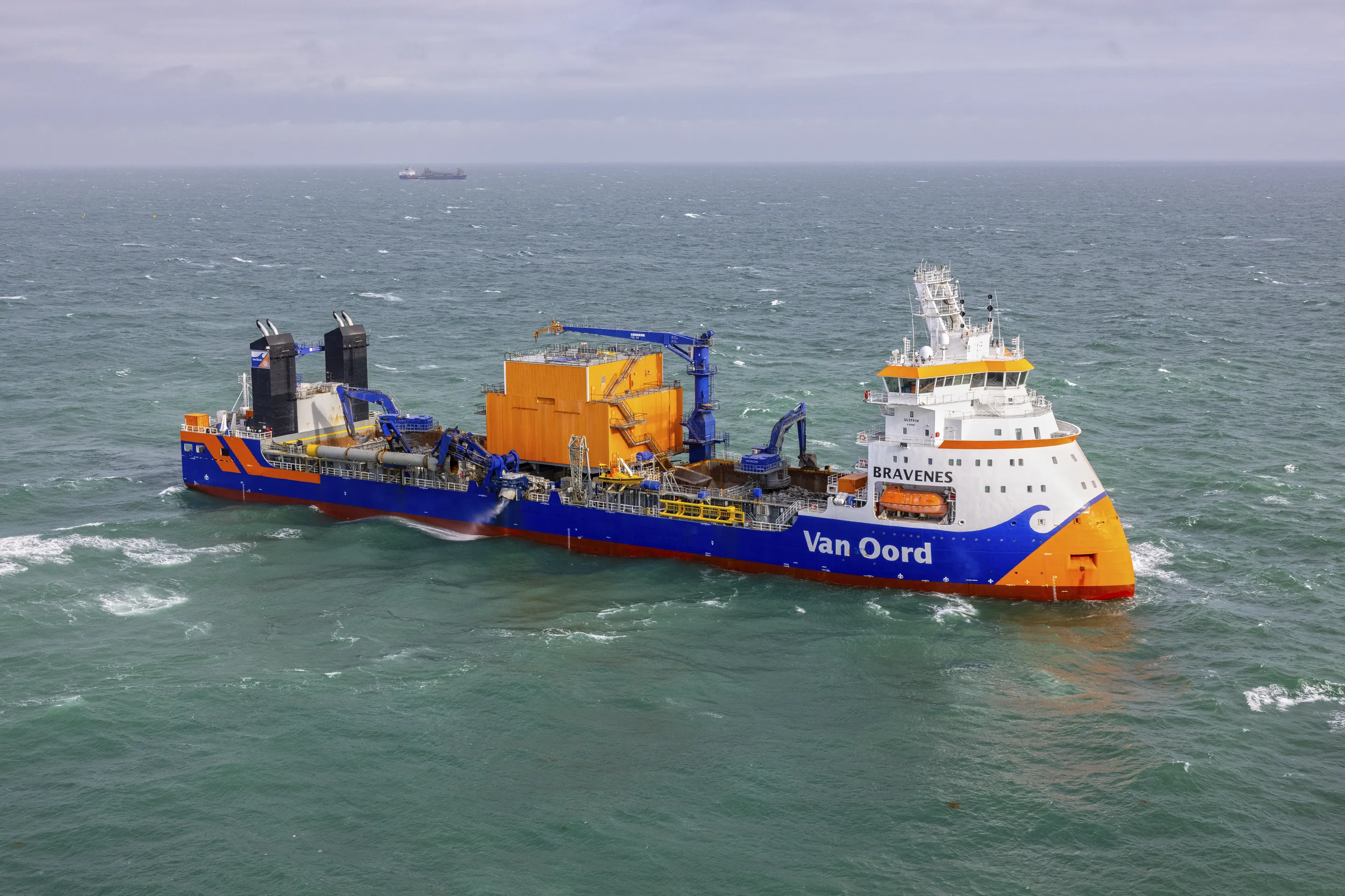 Van Oord christens Boreas, the largest and most sustainable offshore ...