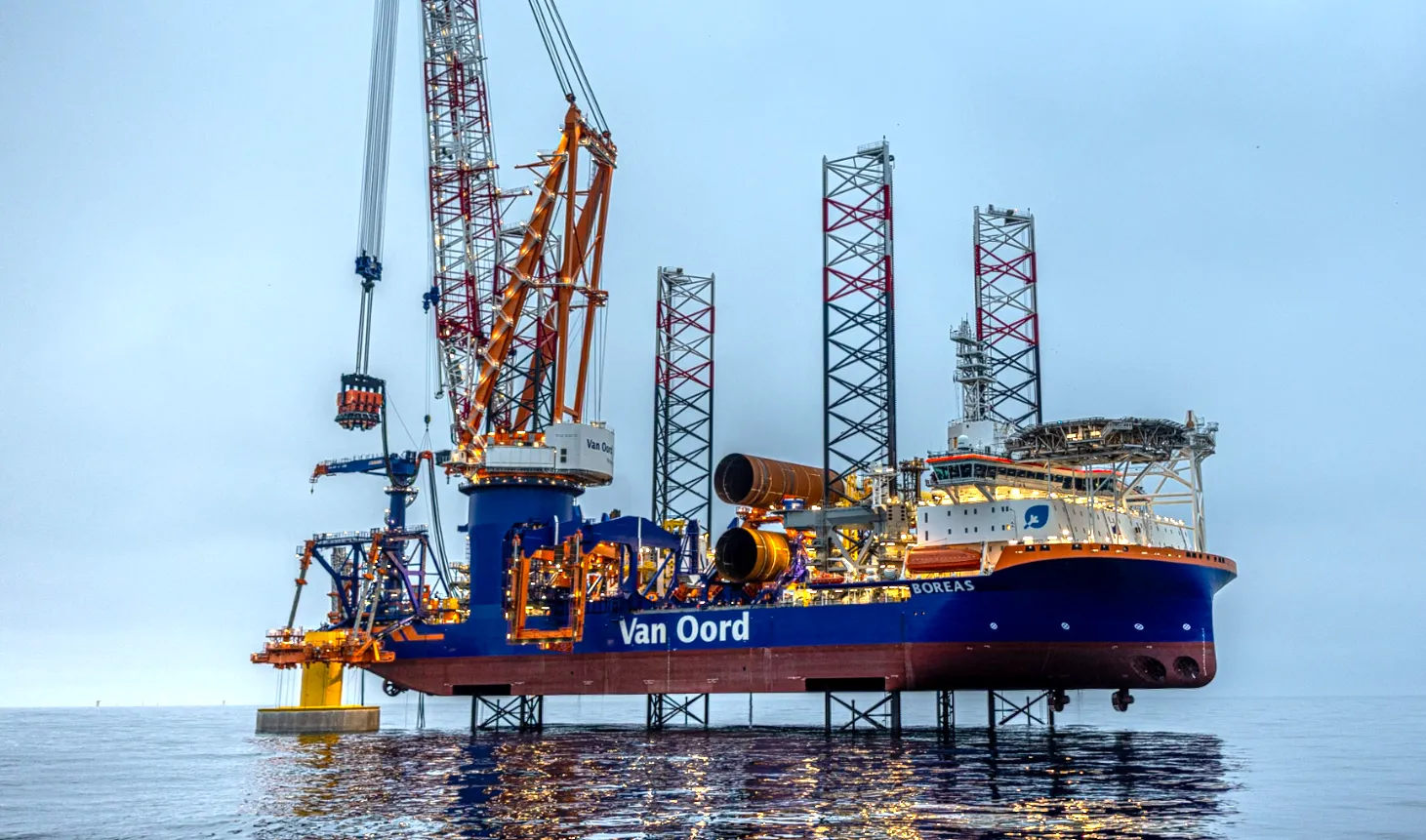 Major upgrade for Van Oord’s heavy lift installation vessel Svanen ...