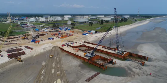 Landfall and nearshore construction | Van Oord