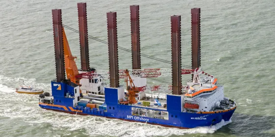 Offshore wind installation vessels | Van Oord