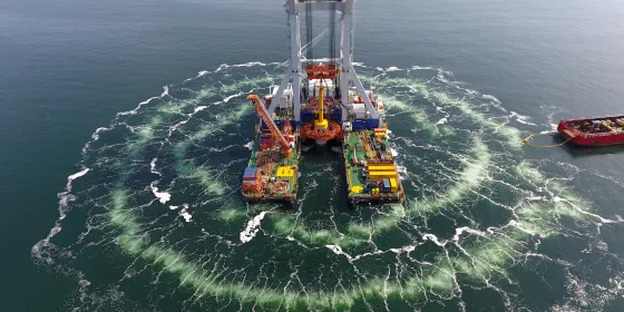 Offshore wind installation vessels | Van Oord