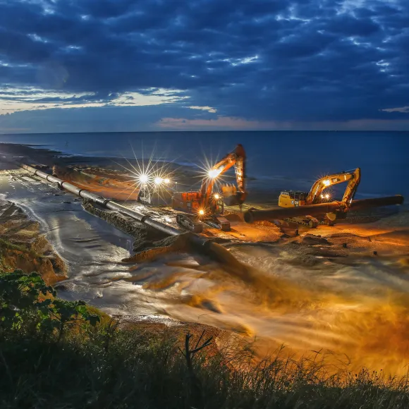 Second Sand Motor successfully completed | Van Oord