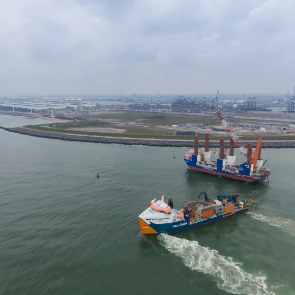One of the fastest installed wind farms of its kind | Van Oord