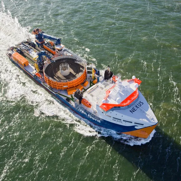 Cable-laying equipment | Van Oord