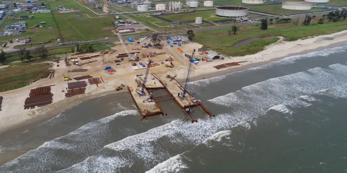 Landfall and nearshore construction | Van Oord