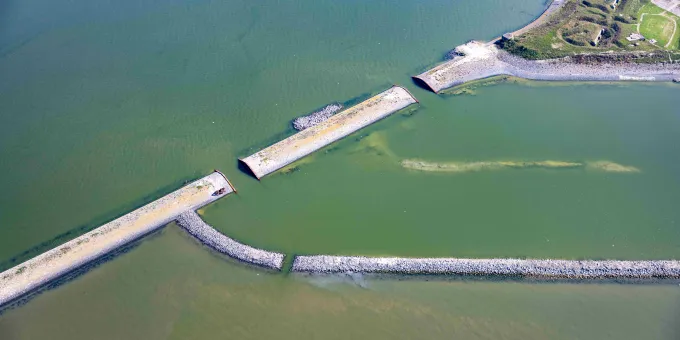 Progress on the Fish Migration River: estuary completed | Van Oord